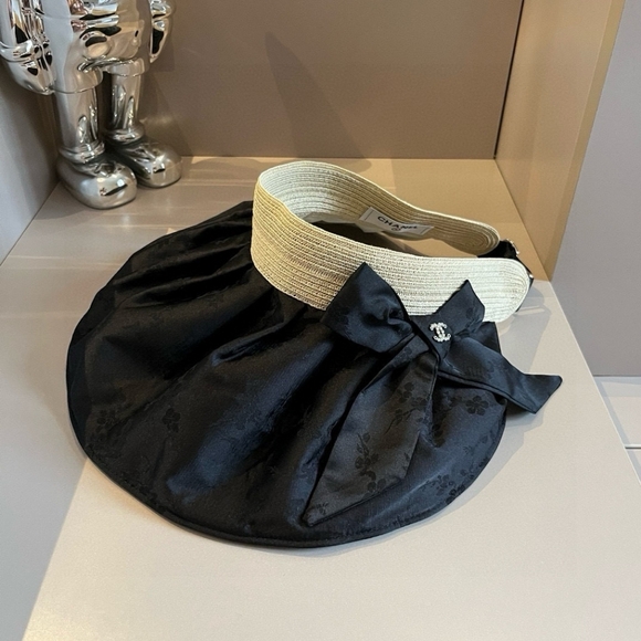 CHANEL | Accessories | Chanel Shell Sun Hat | Poshmark